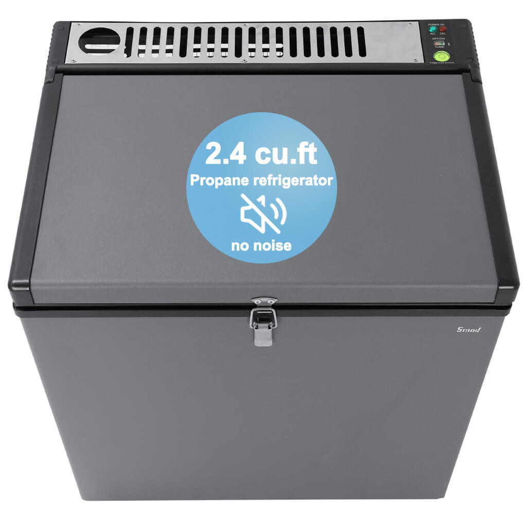 SMAD Propane Freezer RV Freezer 110/12 volt Chest Outdoor Camper ...