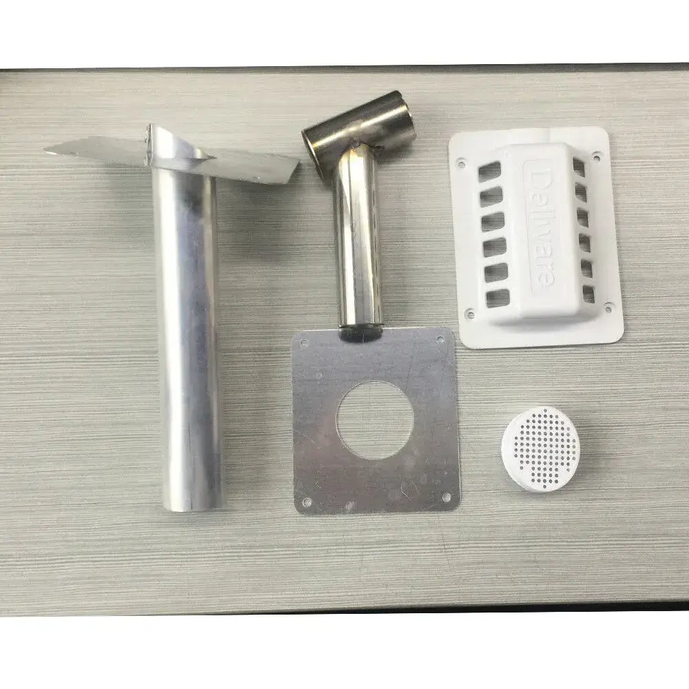 Smad Gas Flue Vent Kit Exhaust Gas Chimney For Caravan RV Truck LPG Fr ...