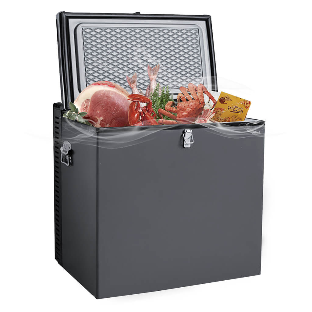 SMAD Propane Freezer RV Freezer 110/12 volt Chest Outdoor Camper ...