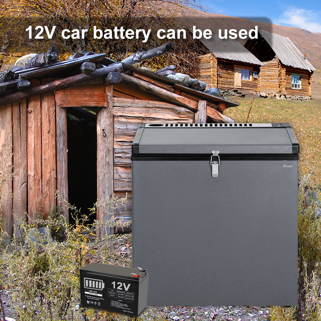 SMAD Propane Freezer RV Freezer 110/12 volt Chest Outdoor Camper ...